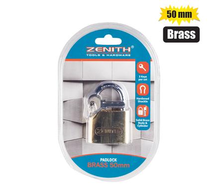 Padlock Brass Zenith 50MM Lock – vsnam.co.na